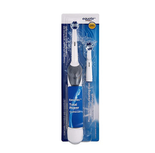 Equate EasyFlex Total Power Toothbrush, Battery – Onepoint